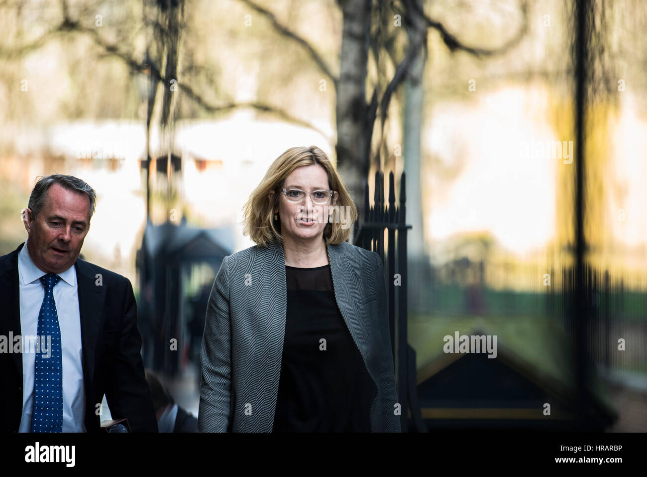 Amber rudd secretary state home department london hi-res stock ...