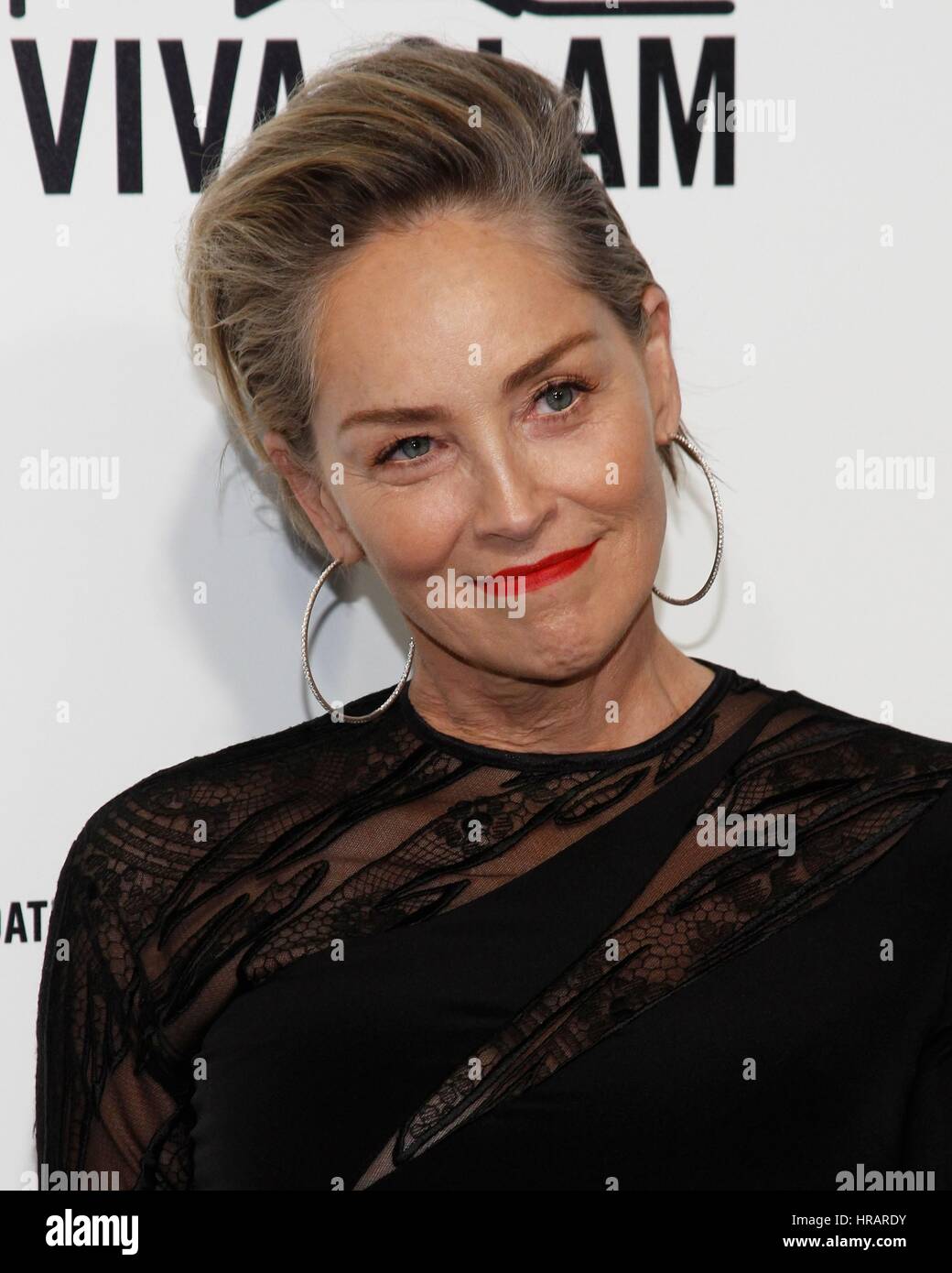 Los Angeles, CA, USA. 26th Feb, 2017. Sharon Stone at arrivals for 2017 ...