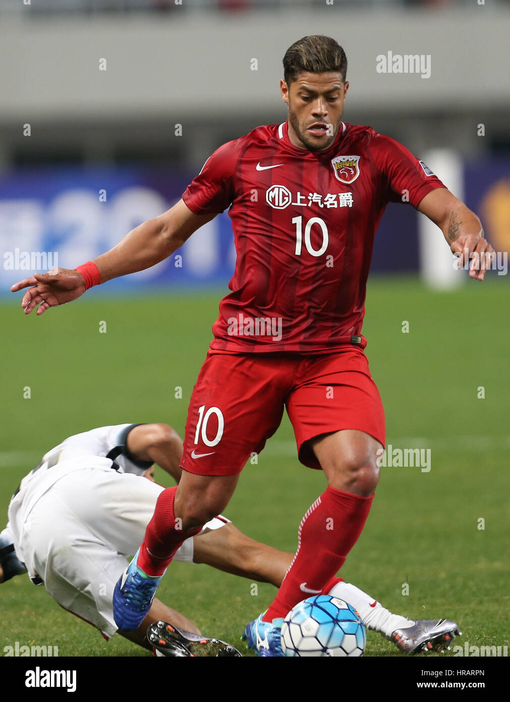 Shanghai, China. 28th Feb, 2017. Hulk(Front) of China's Shanghai SIPG ...