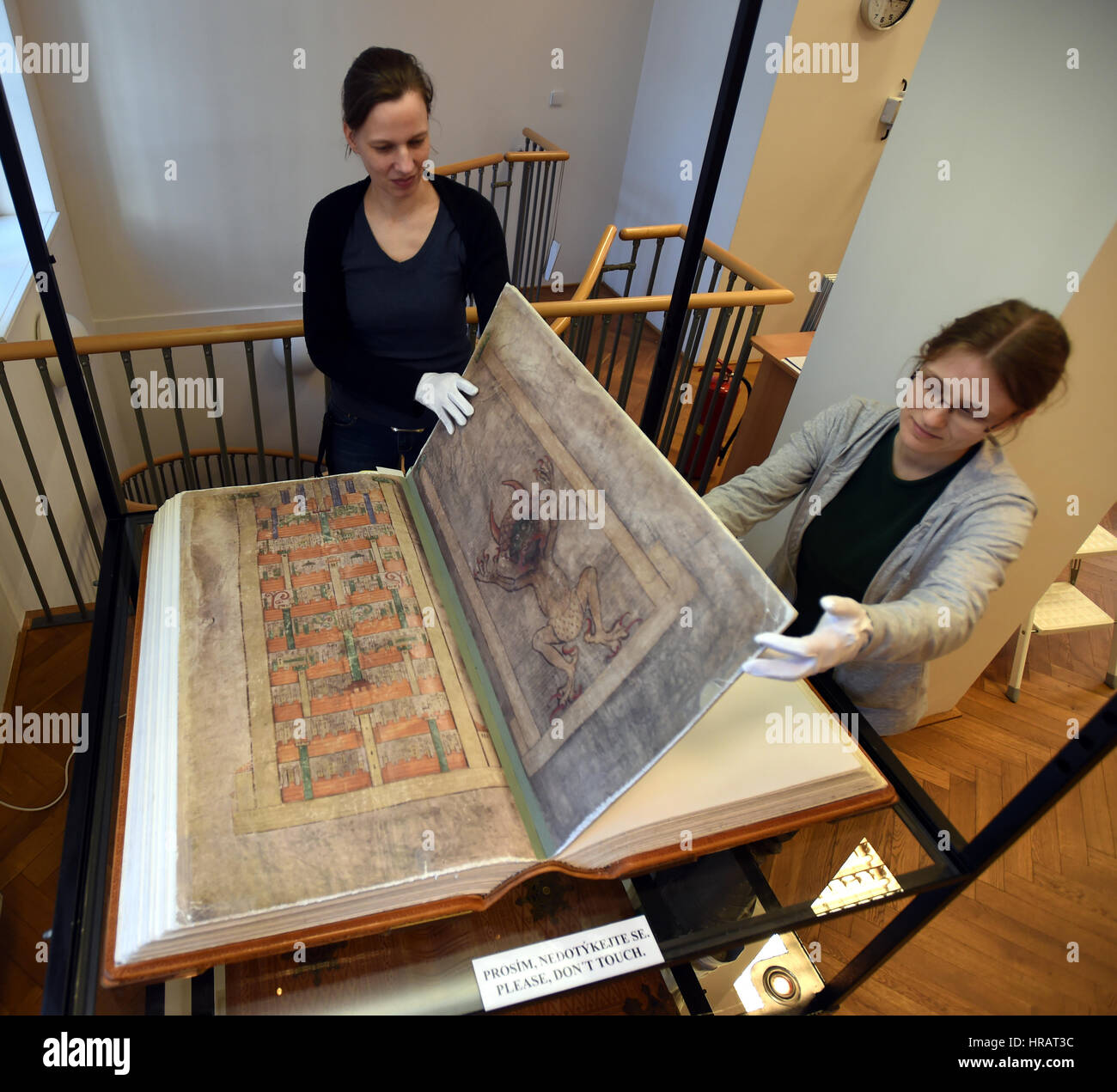 Codex gigas hi-res stock photography and images - Alamy