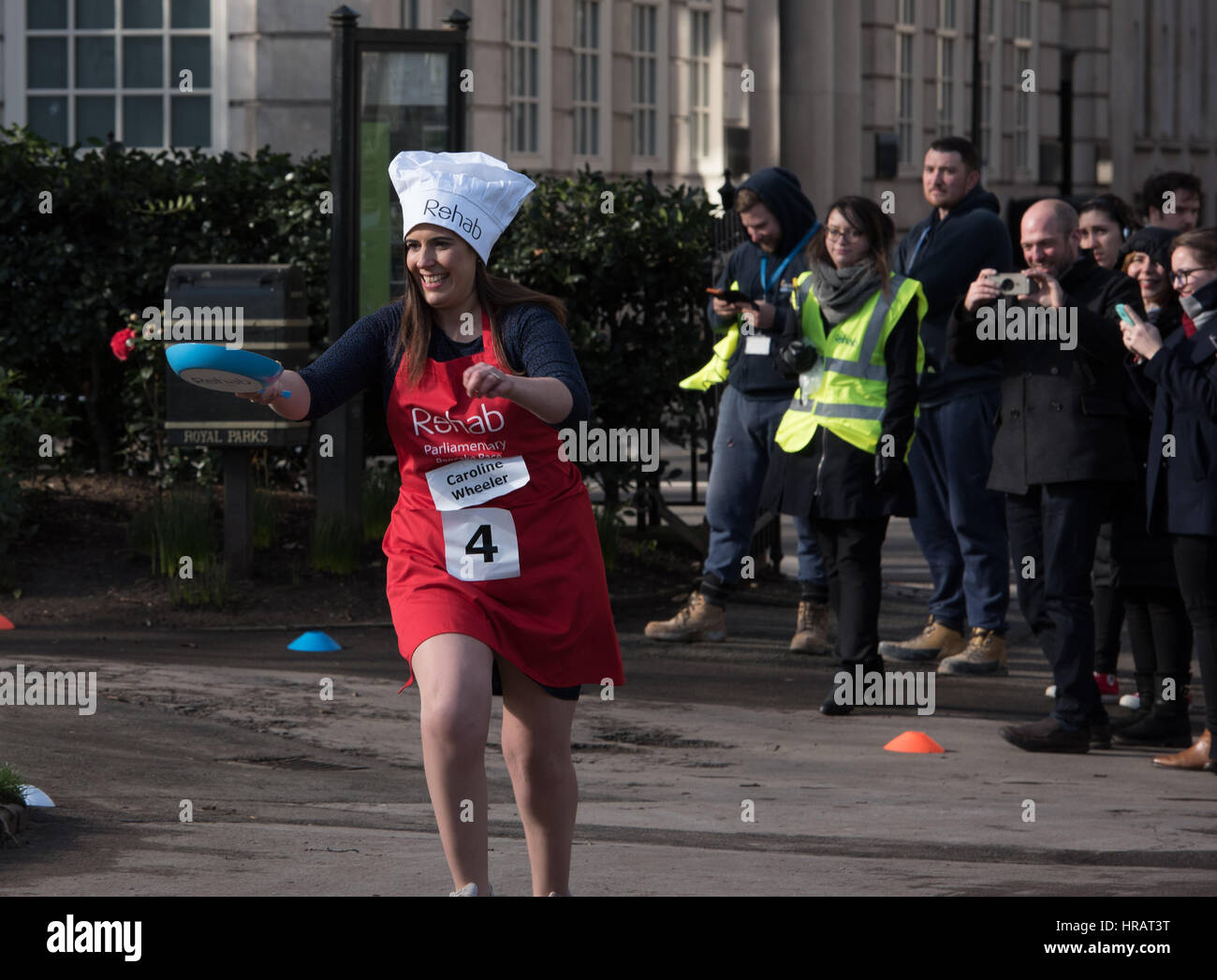 London, UK. 28th Feb, 2017. Caroline Wheeler of the Sunday Express in ...