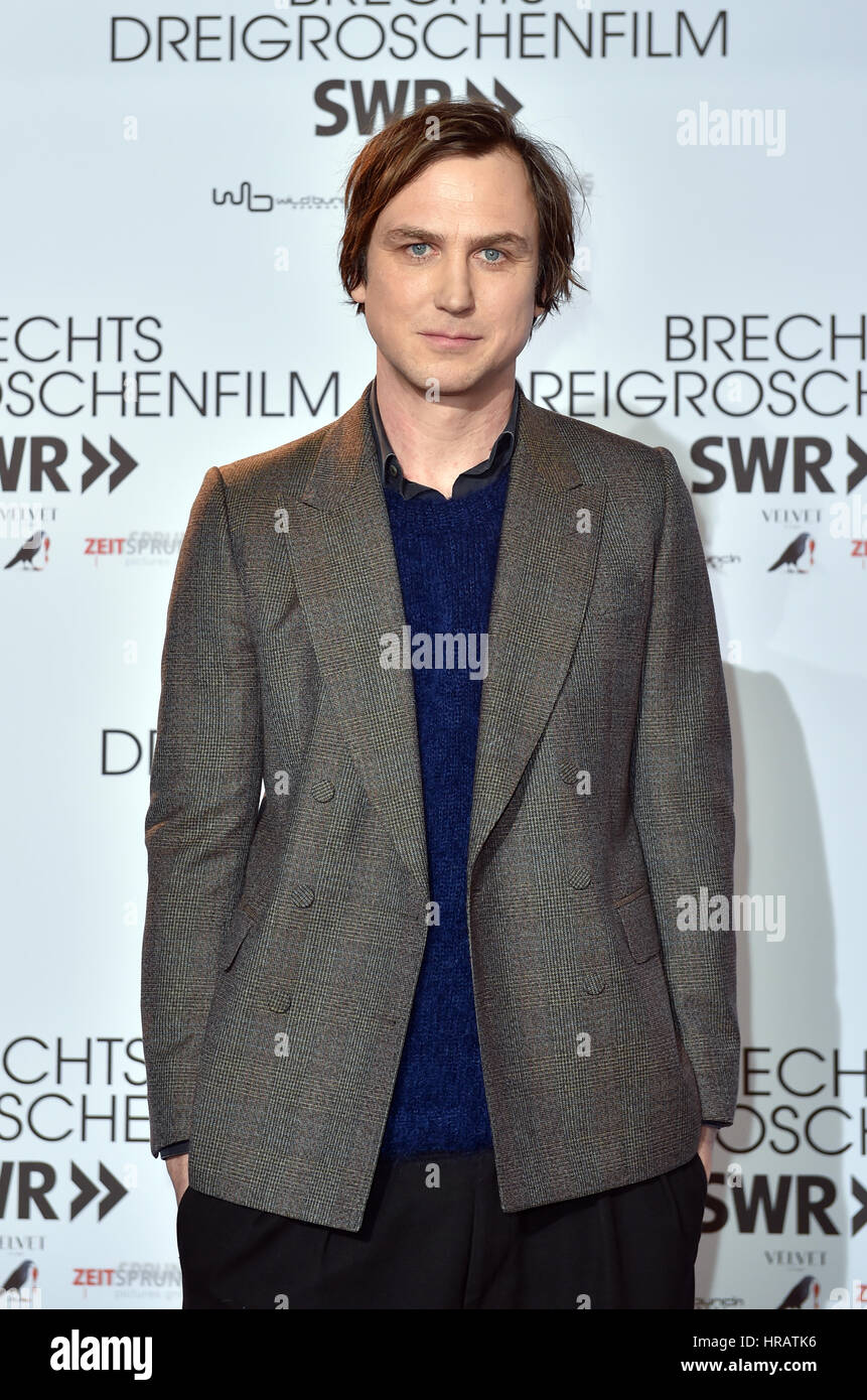 Berlin, Germany. 28th Feb, 2017. German actor Lars Eidinger at a ...