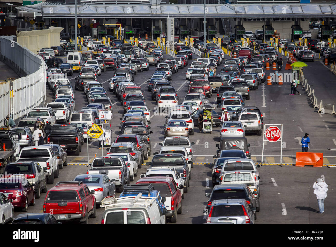 Tijuana mexico traffic hi-res stock photography and images - Alamy
