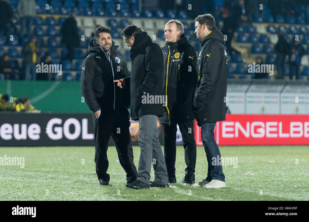 Lotte, Germany. 28th Feb, 2017. dpatopimages - Lotte's manager Ismail ...