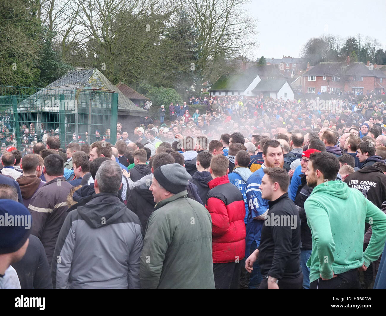 Ashbourne derbyshire uk annual rumble hi-res stock photography and ...