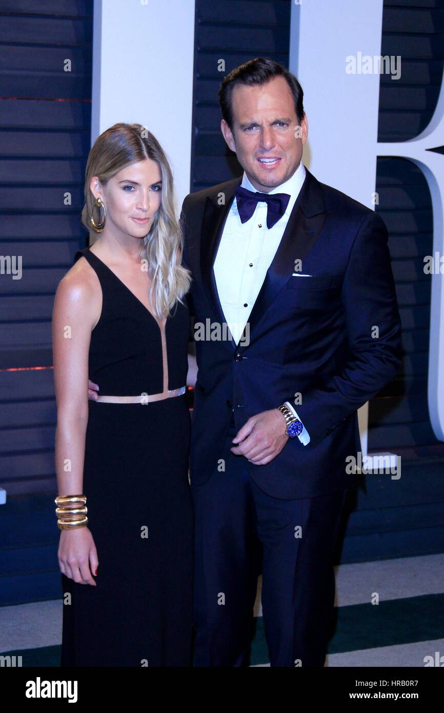 Beverly Hills, CA. 26th Feb, 2017. Elizabeth Law, Will Arnett at ...