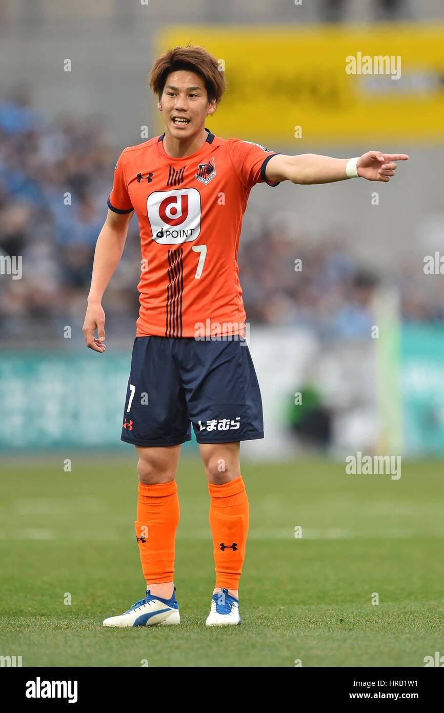 Saitama, Japan. 25th Feb, 2017. Ataru Esaka (Ardija) Football/Soccer ...