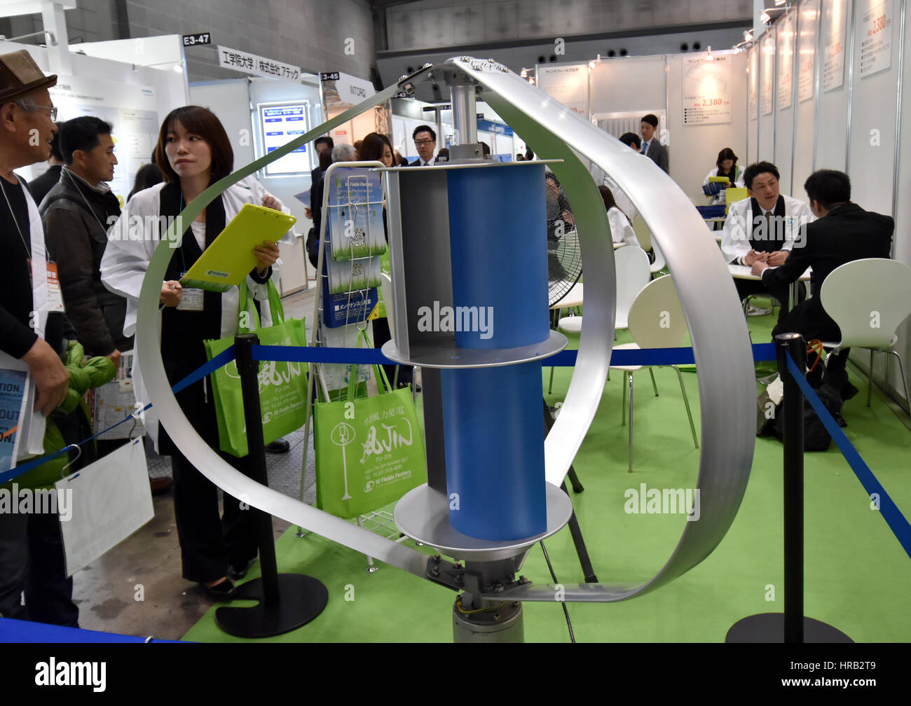 Tokyo, Japan. 1st Mar, 2017. World Smart Energy Week, an annual event ...