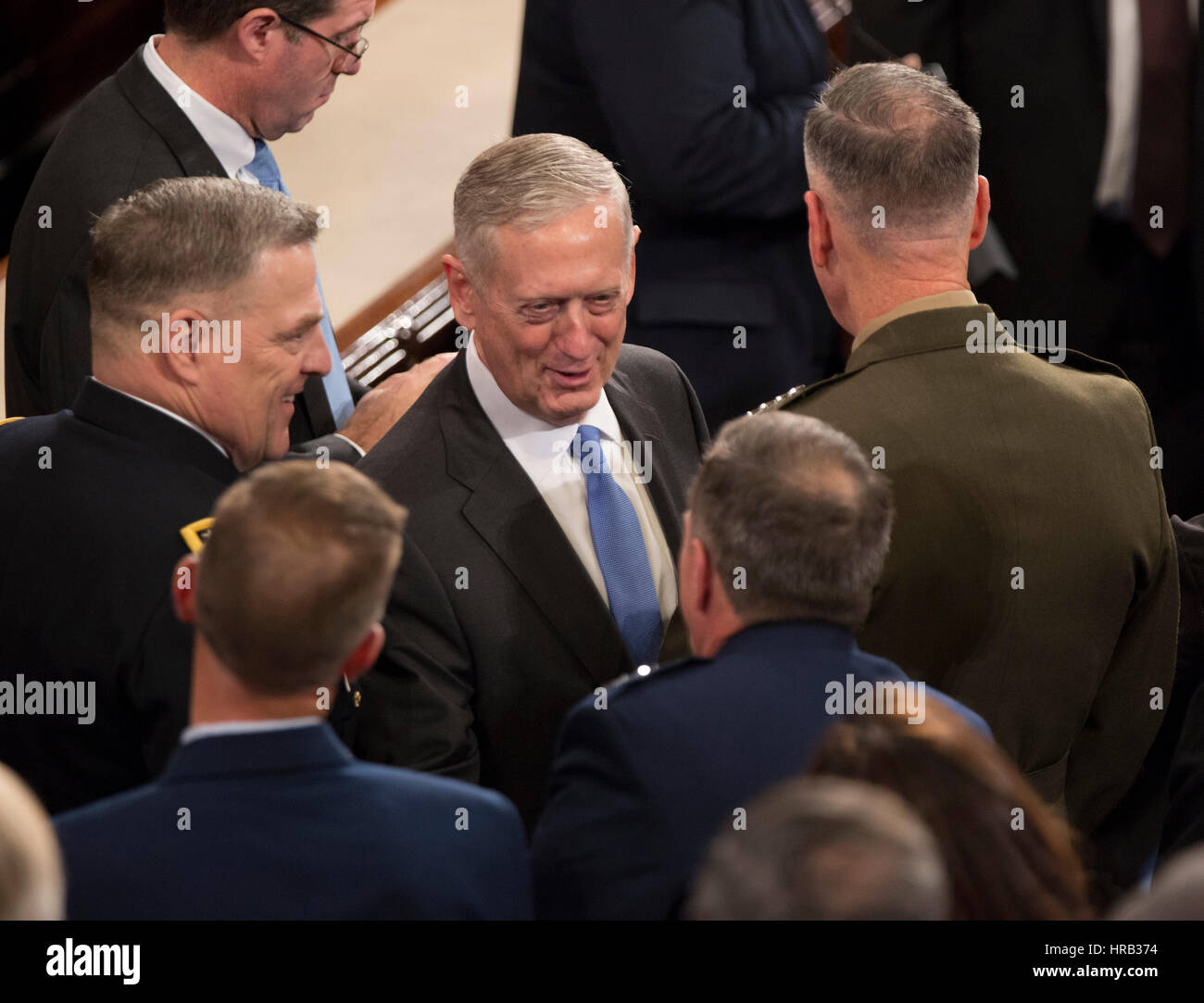 Washington, DC, USA. 28th Feb, 2017. United States Secretary of Defense ...