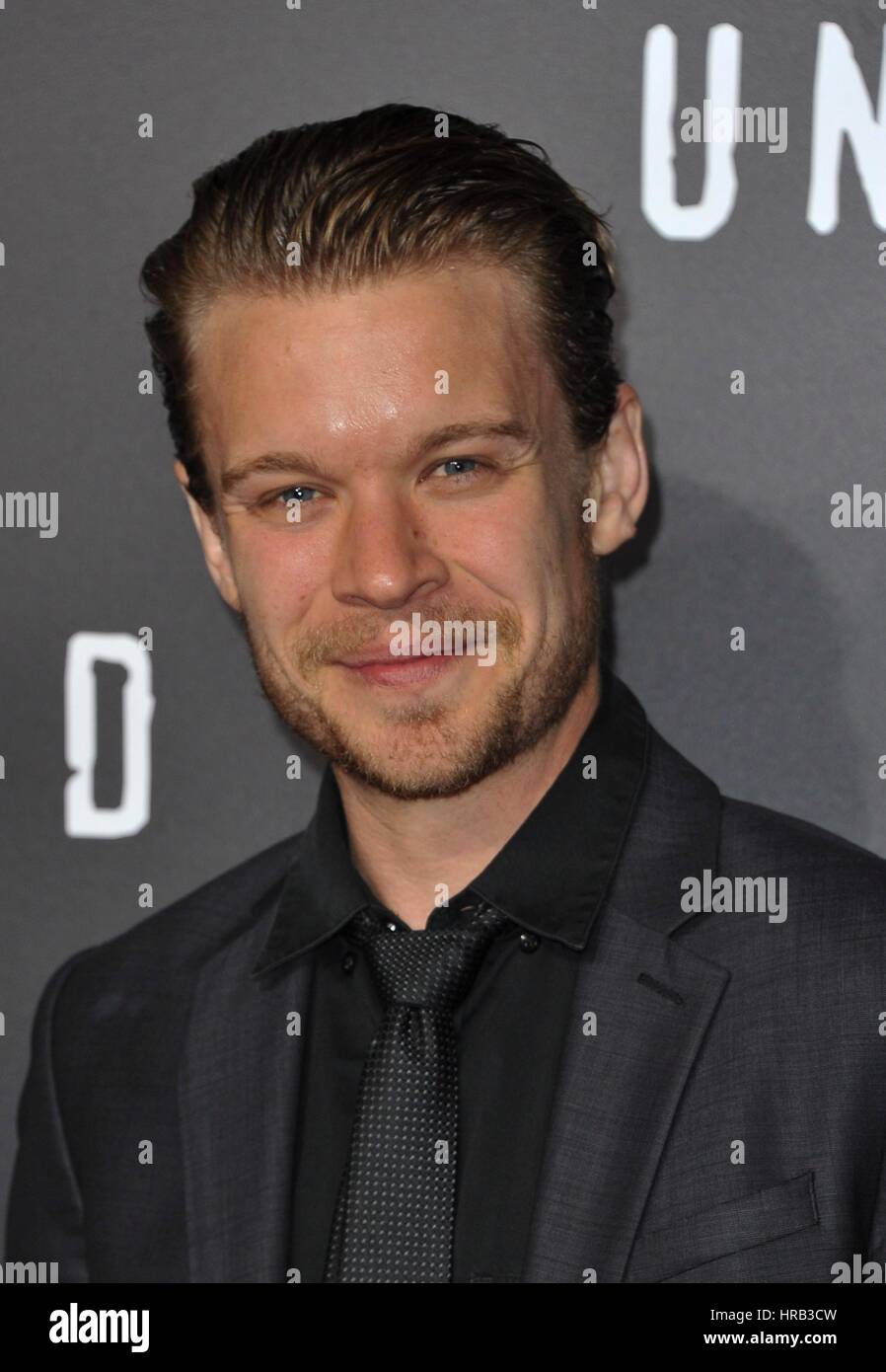 Los Angeles, CA, USA. 28th Feb, 2017. Jesse Luken at arrivals for WGN ...