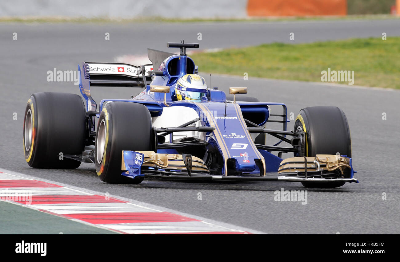 Barcelona, Spain. 01st Mar, 2017. Formula 1 pre-season test day 3 in ...