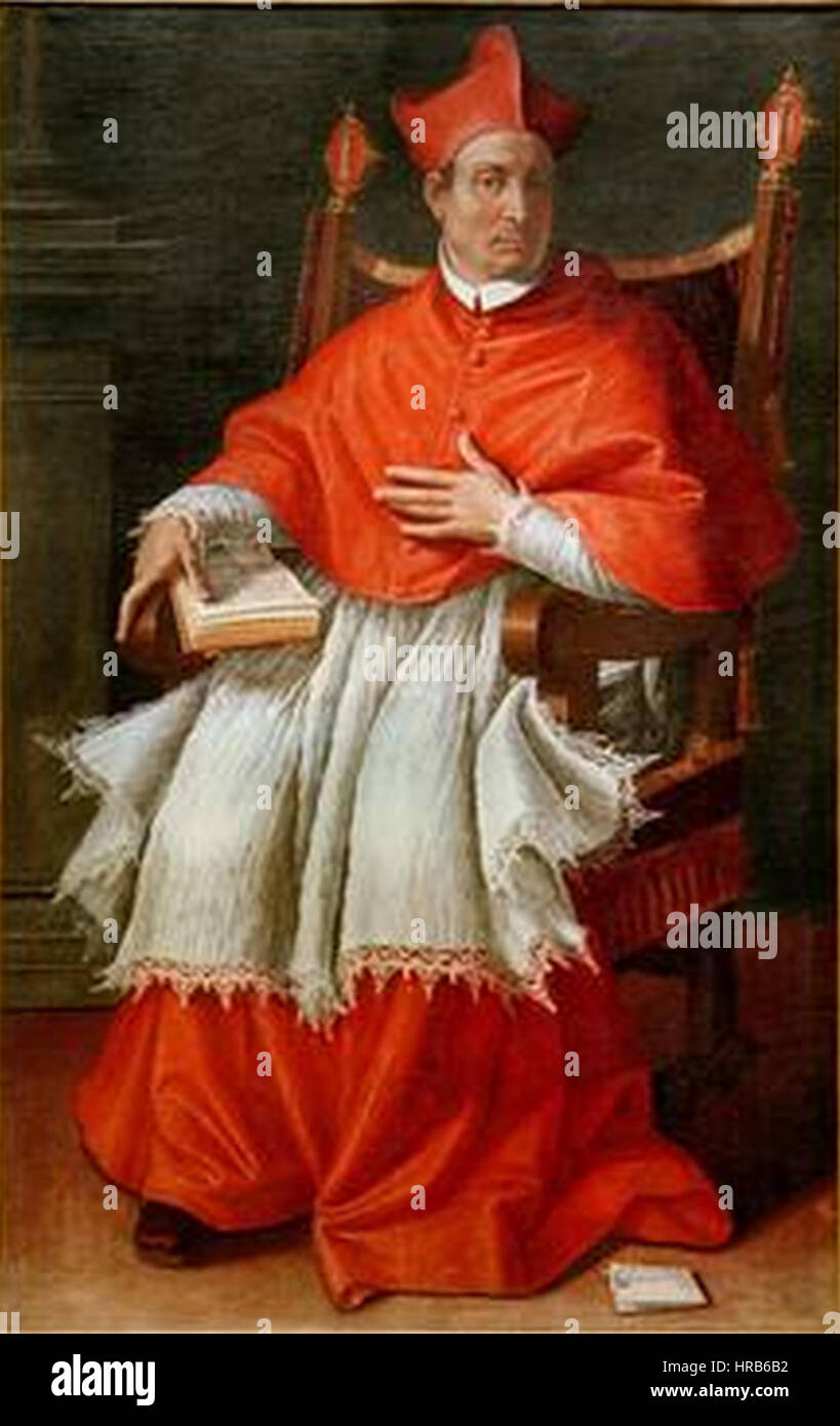 Ritratto del Cardinal Pompeo Colonna Stock Photo - Alamy