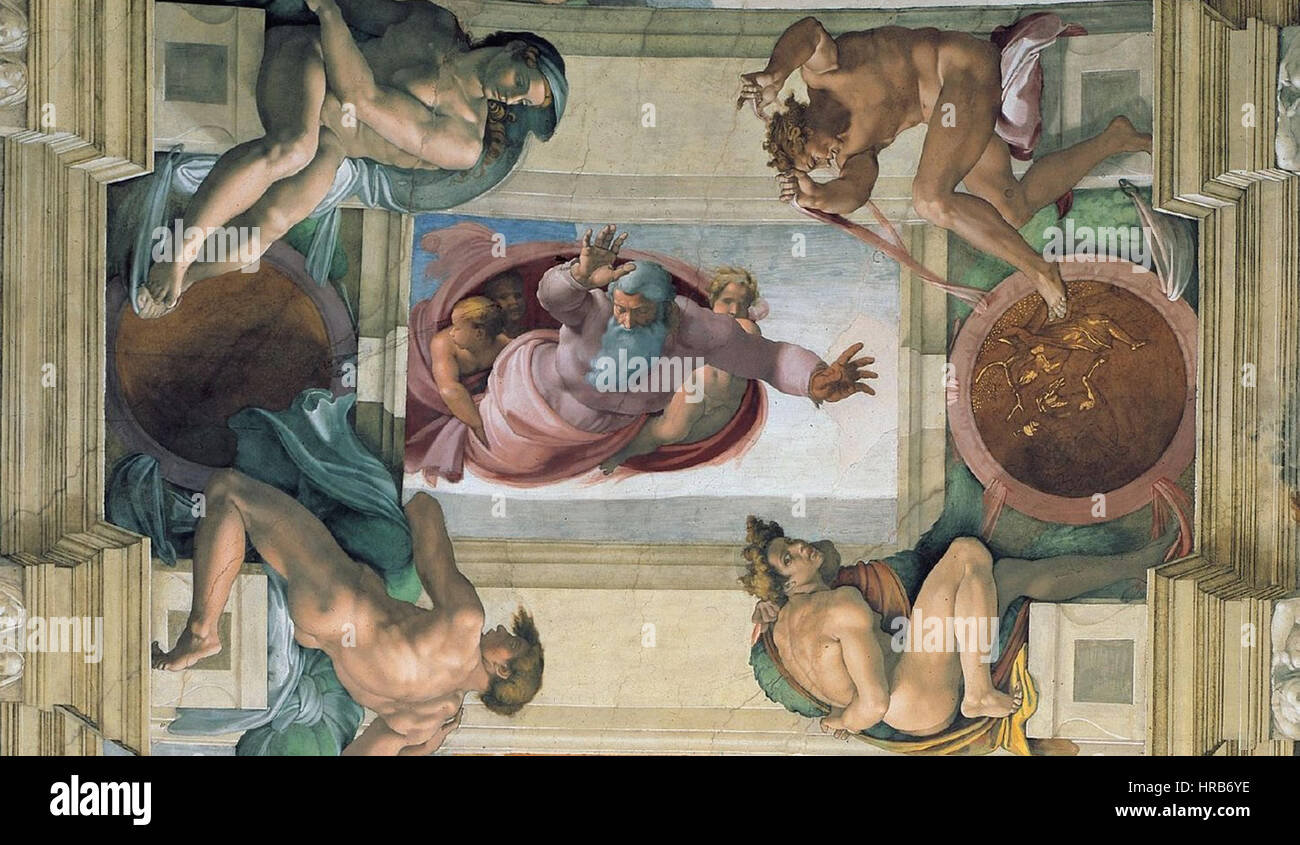 Separation of the Earth from the Waters Stock Photo - Alamy