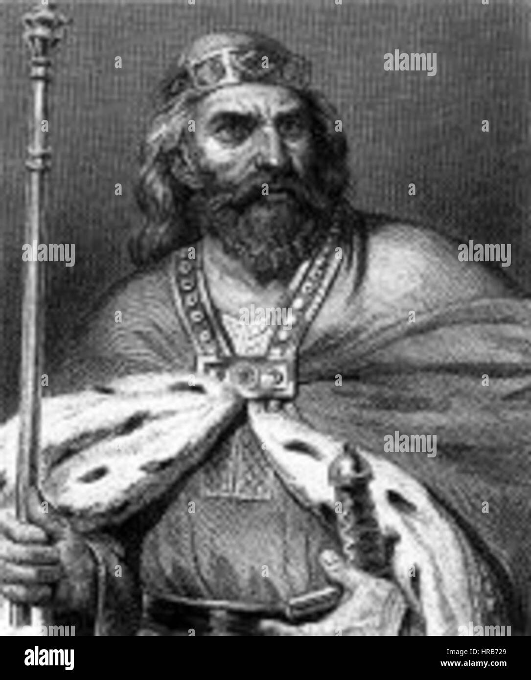 Rudolph king Black and White Stock Photos & Images - Alamy