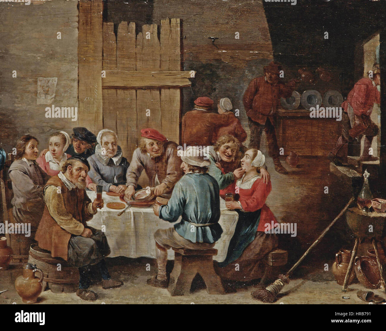 Peasants in an interior hi-res stock photography and images - Alamy