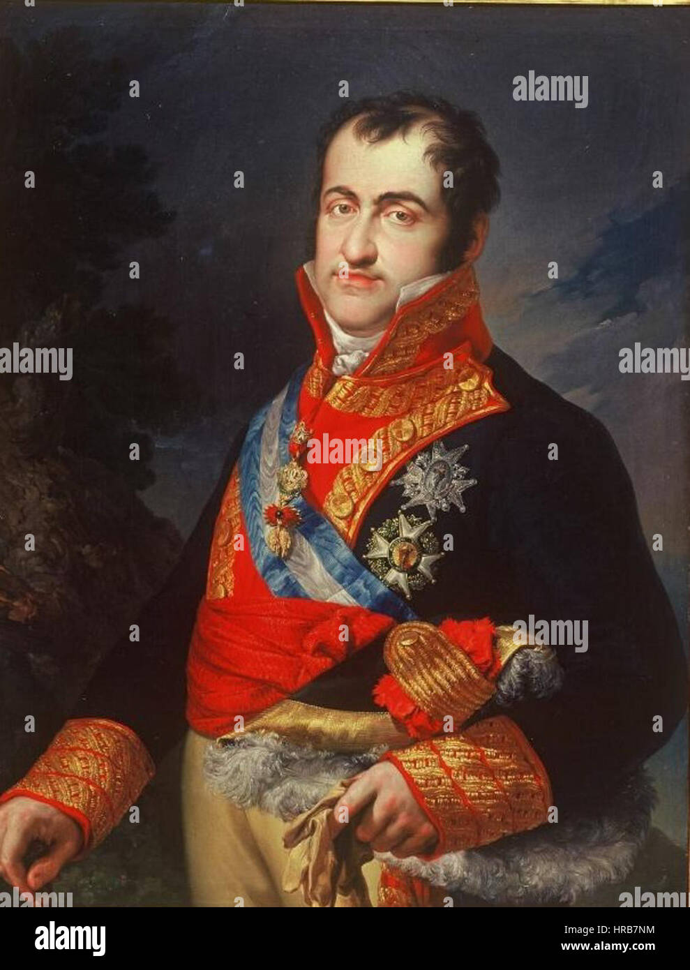 Retrato del rey Fernando VII (Real Academia de Bellas Artes de San ...