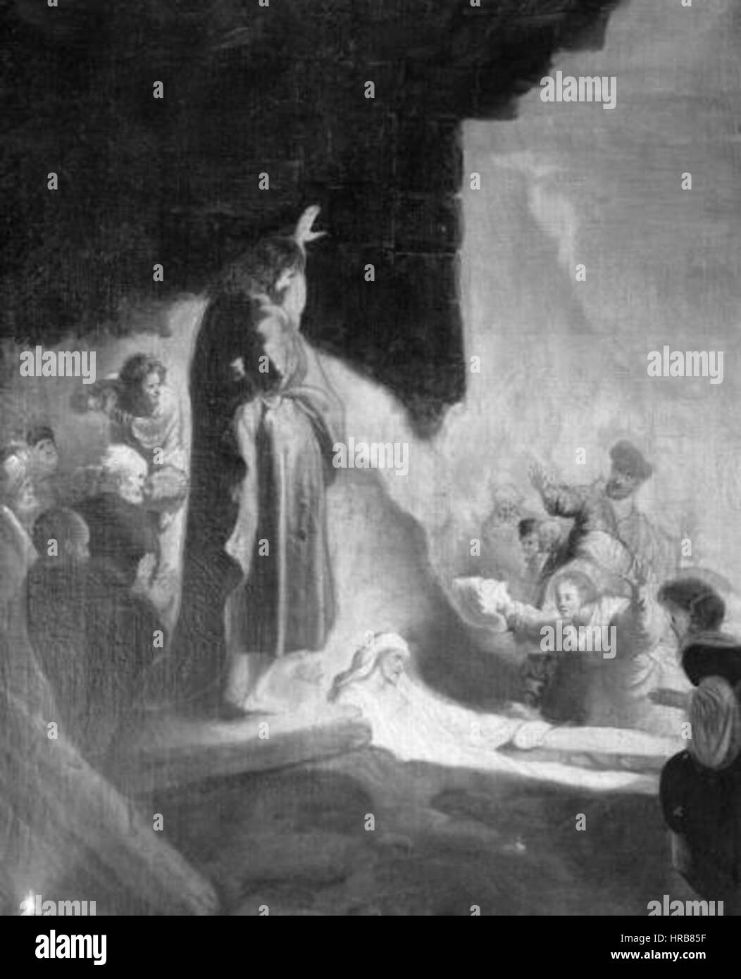 Lazarus painting Black and White Stock Photos & Images - Alamy
