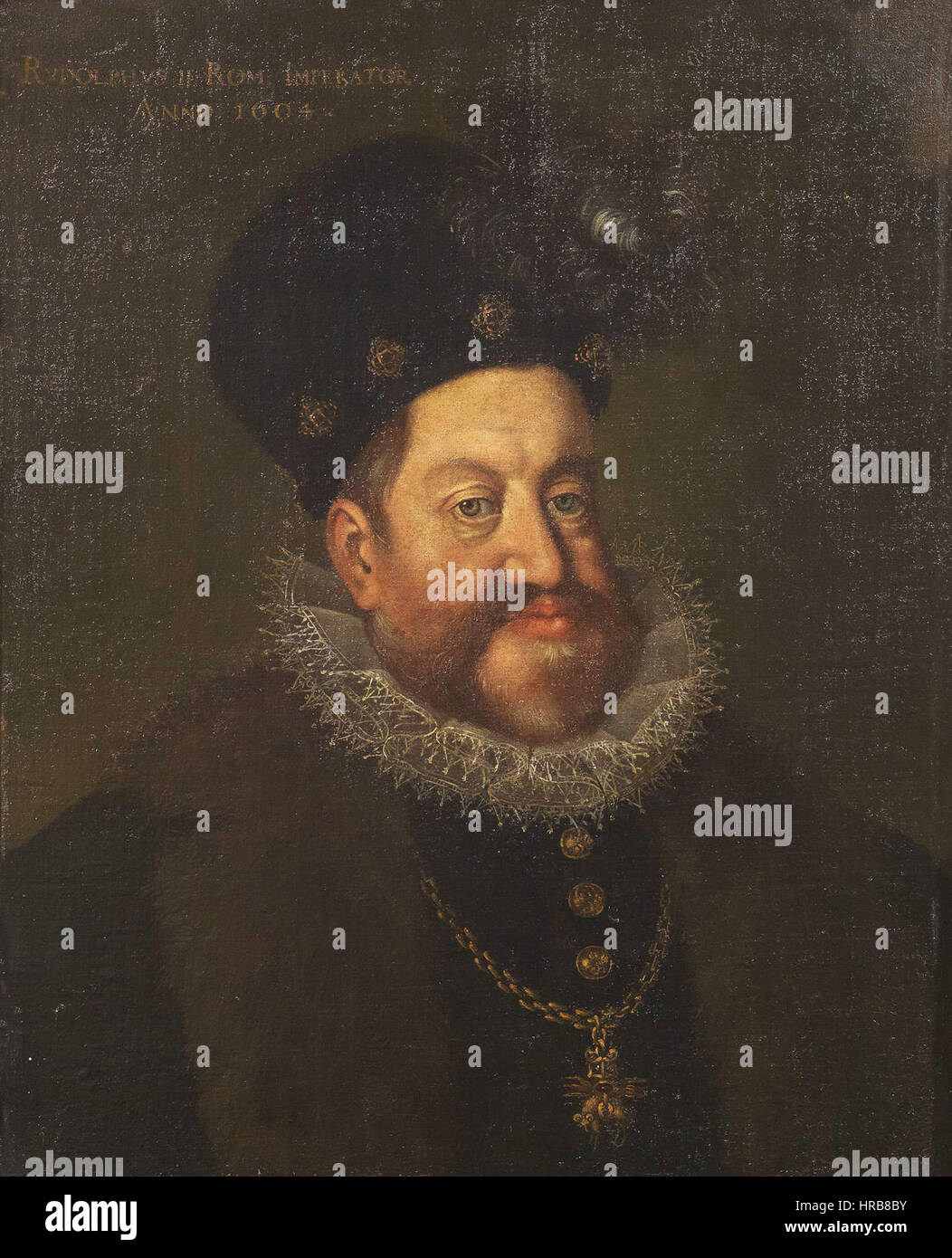 Ritratto del Kaiser Rodolfo II Stock Photo - Alamy