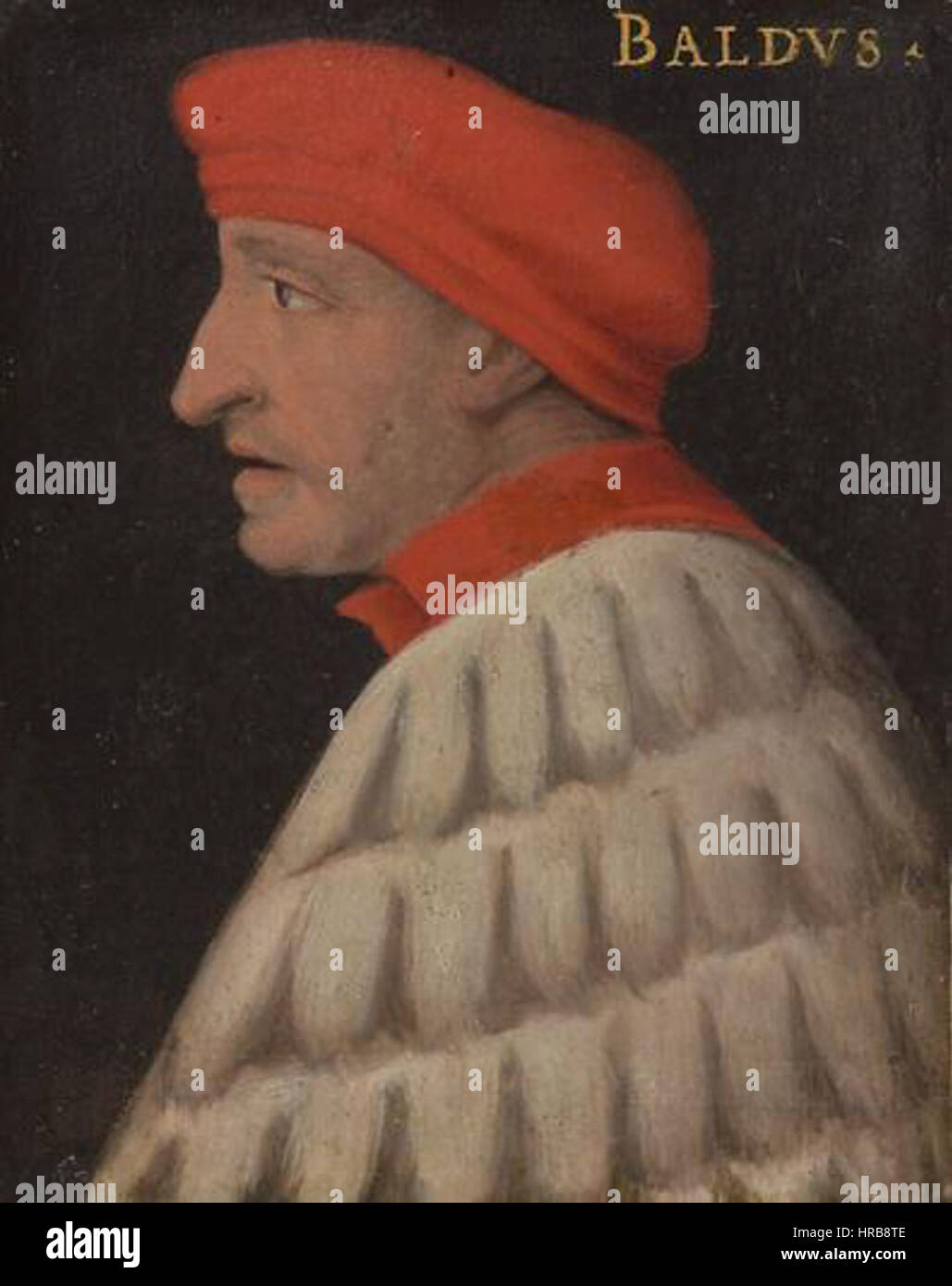 Ritratto di Baldo degli Ubaldi Stock Photo - Alamy