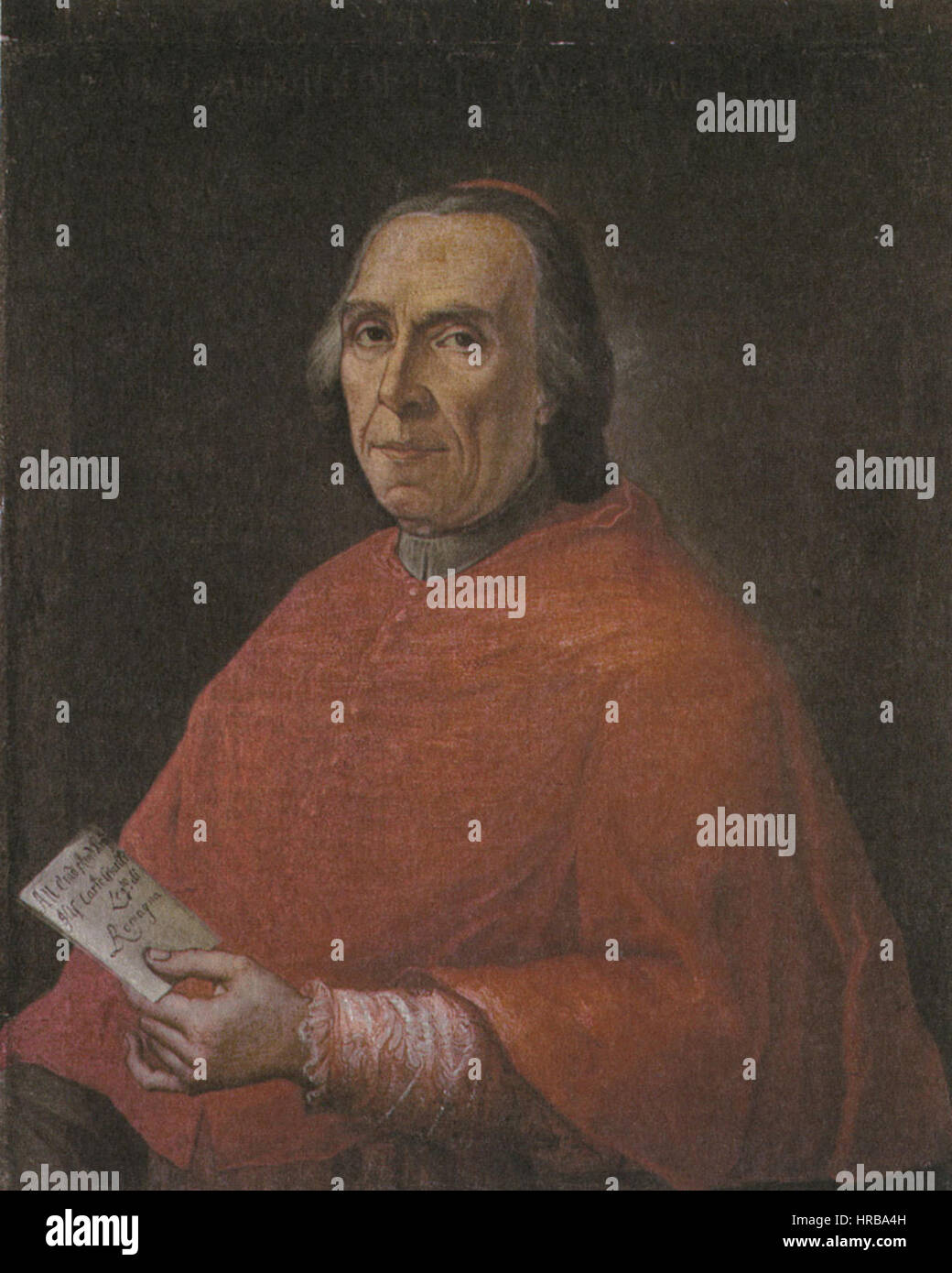 Ritratto del Cardinale Ignazio michele Crivelli Stock Photo - Alamy