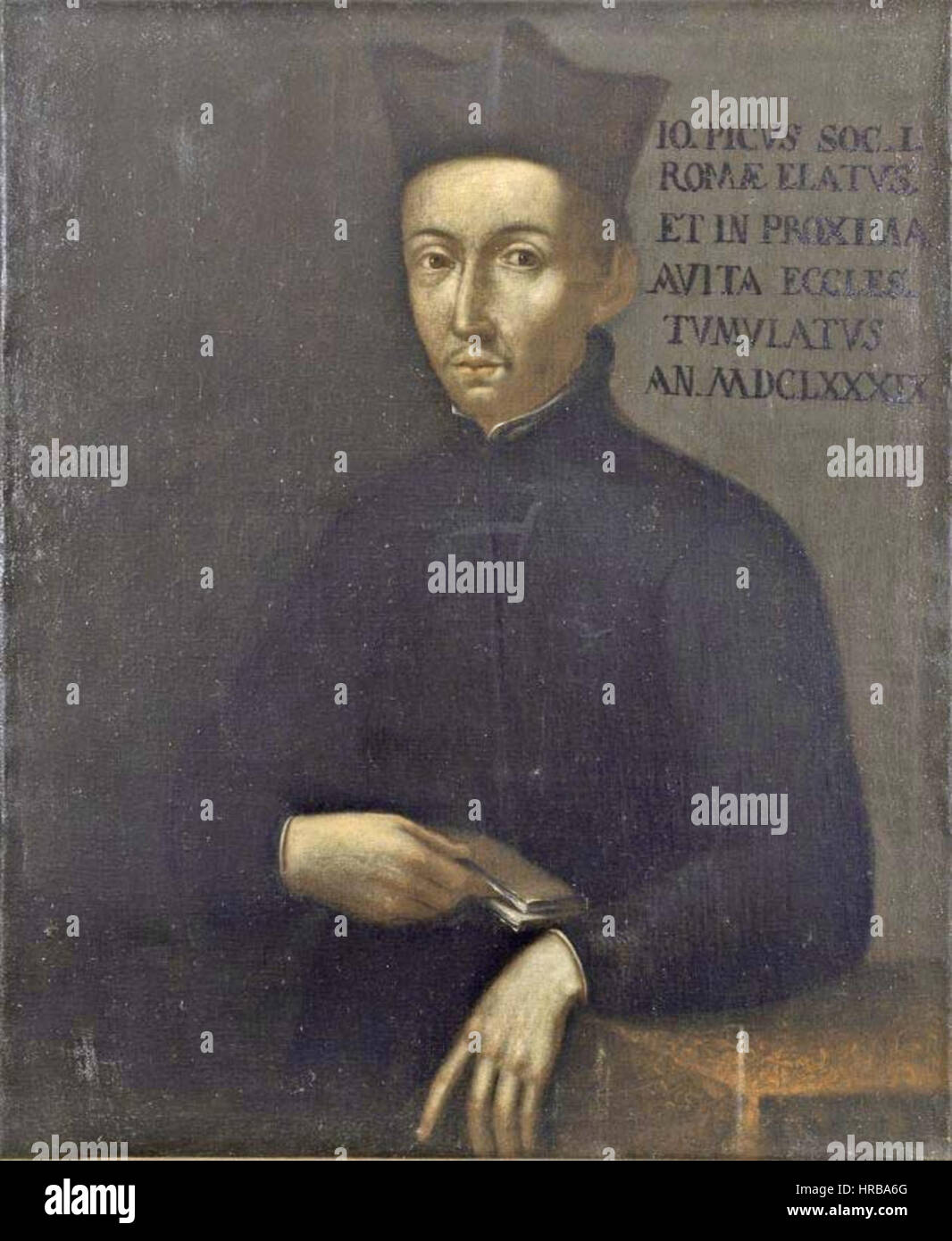 Ritratto di Giovanni Pico della Mirandola Stock Photo - Alamy