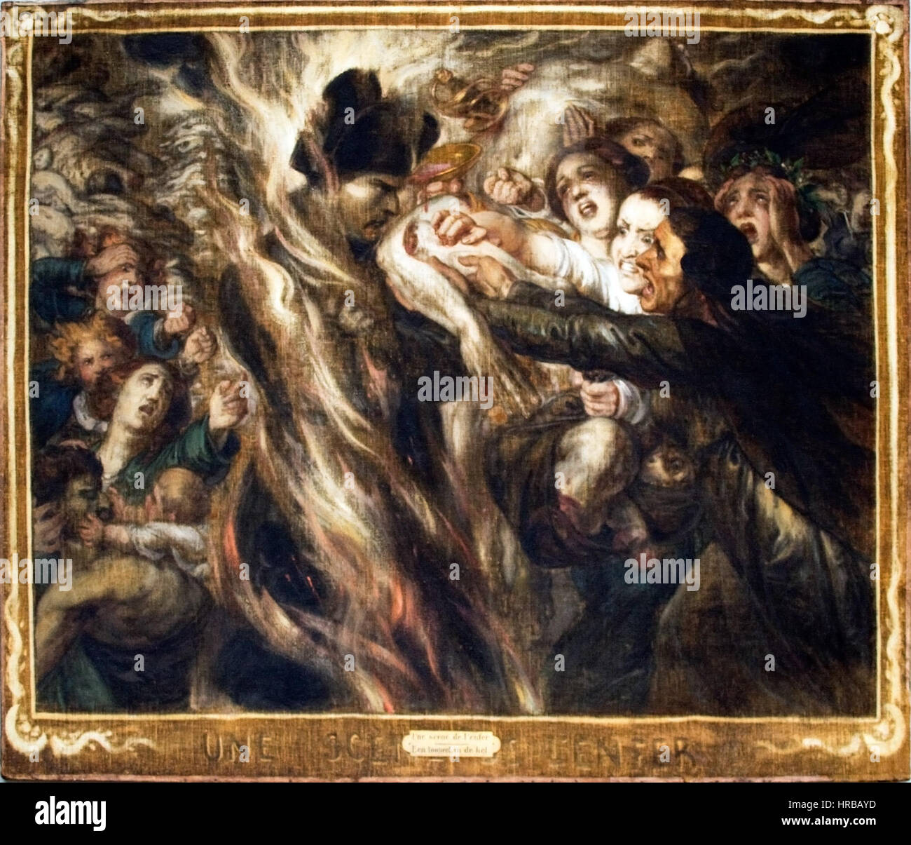 Hell scene hi-res stock photography and images - Alamy