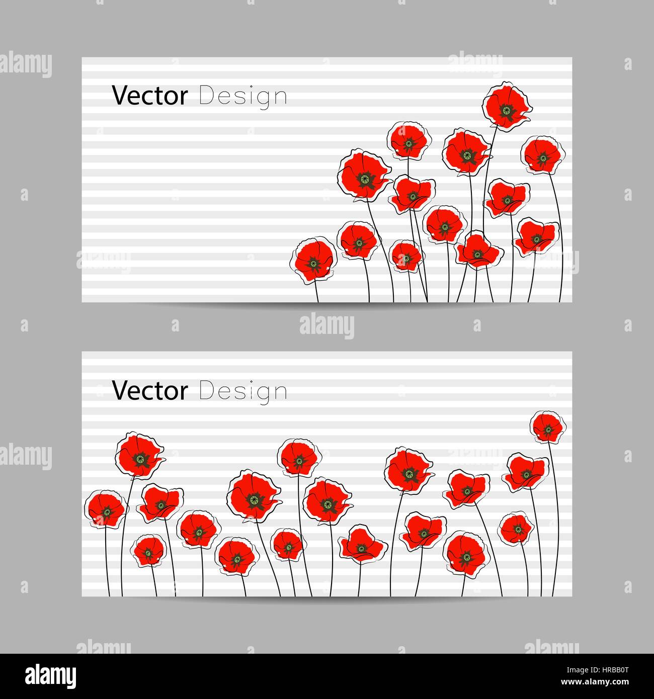 Set of horizontal banners Stock Vector Image & Art - Alamy