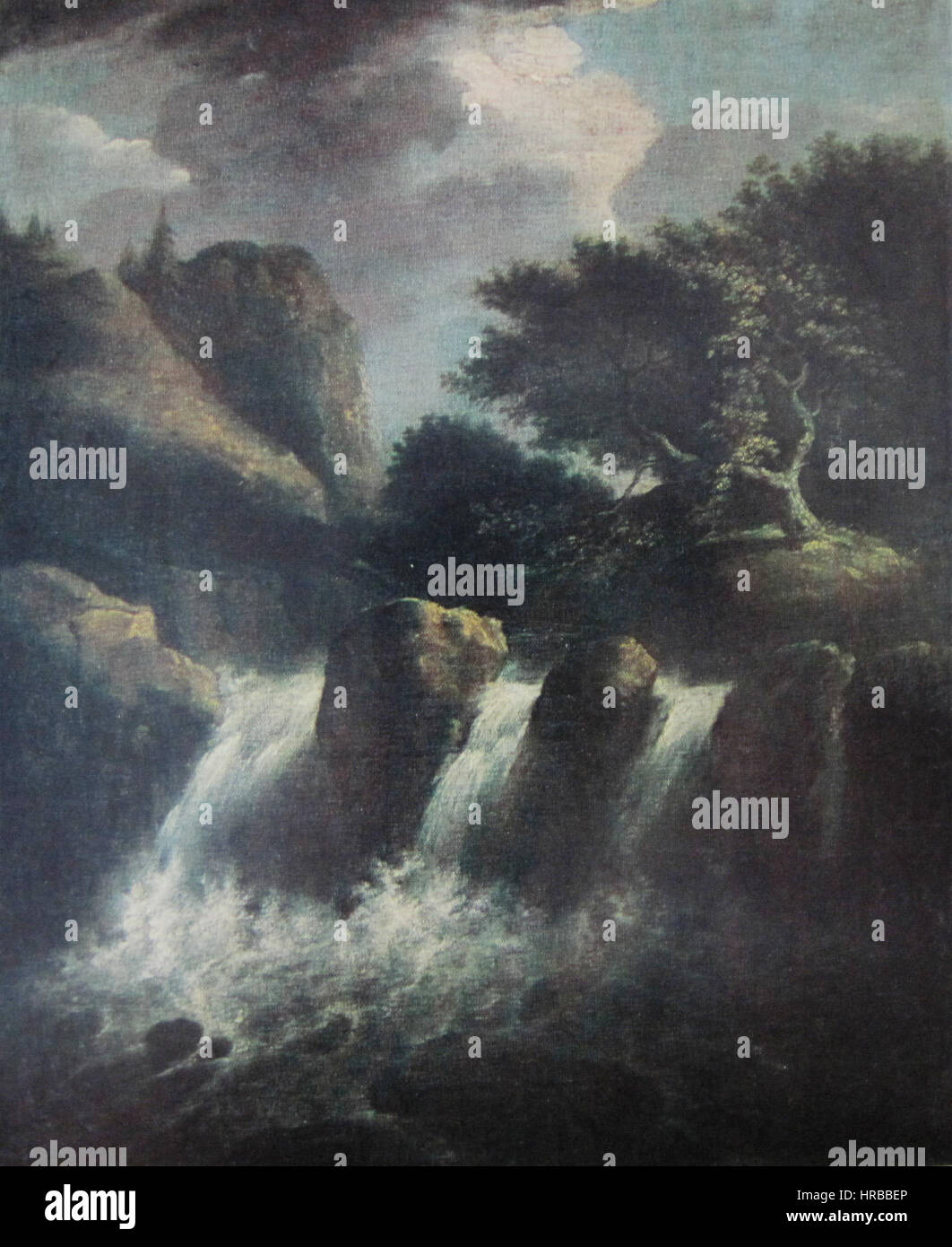 Natural environment landscape depiction 1600s art hi-res stock ...