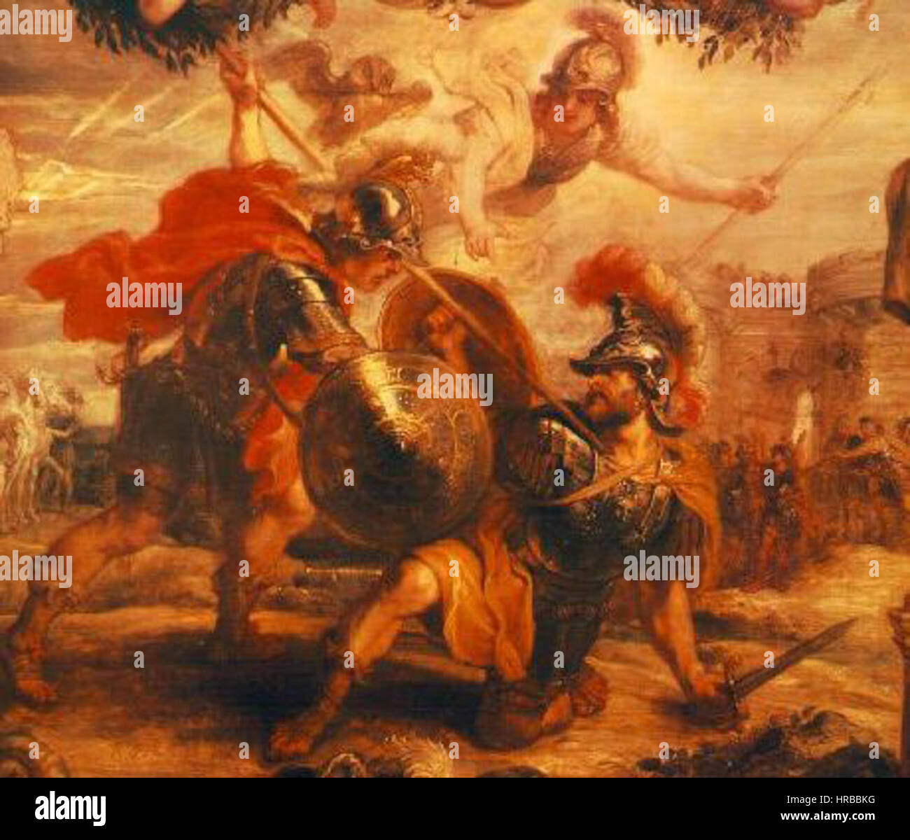 Slays Hector - 2 Stock Photo - Alamy