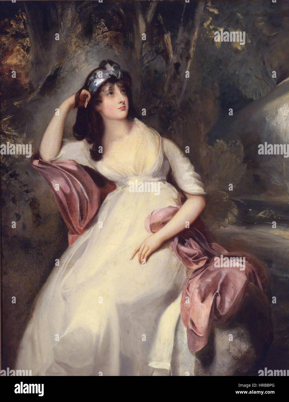 Sally Siddons by Thomas Lawrence Stock Photo - Alamy