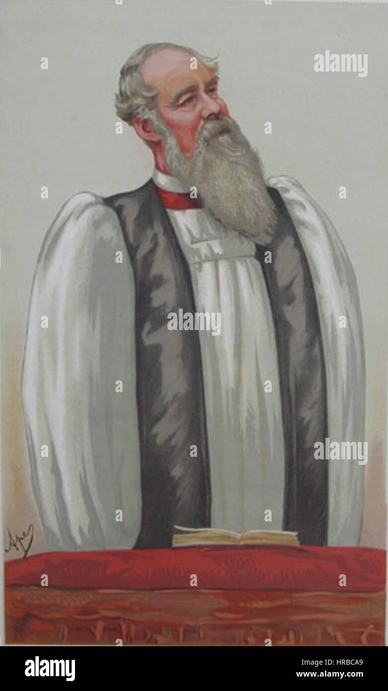 John Charles Ryle Vanity Fair 26 March 1881 Stock Photo - Alamy