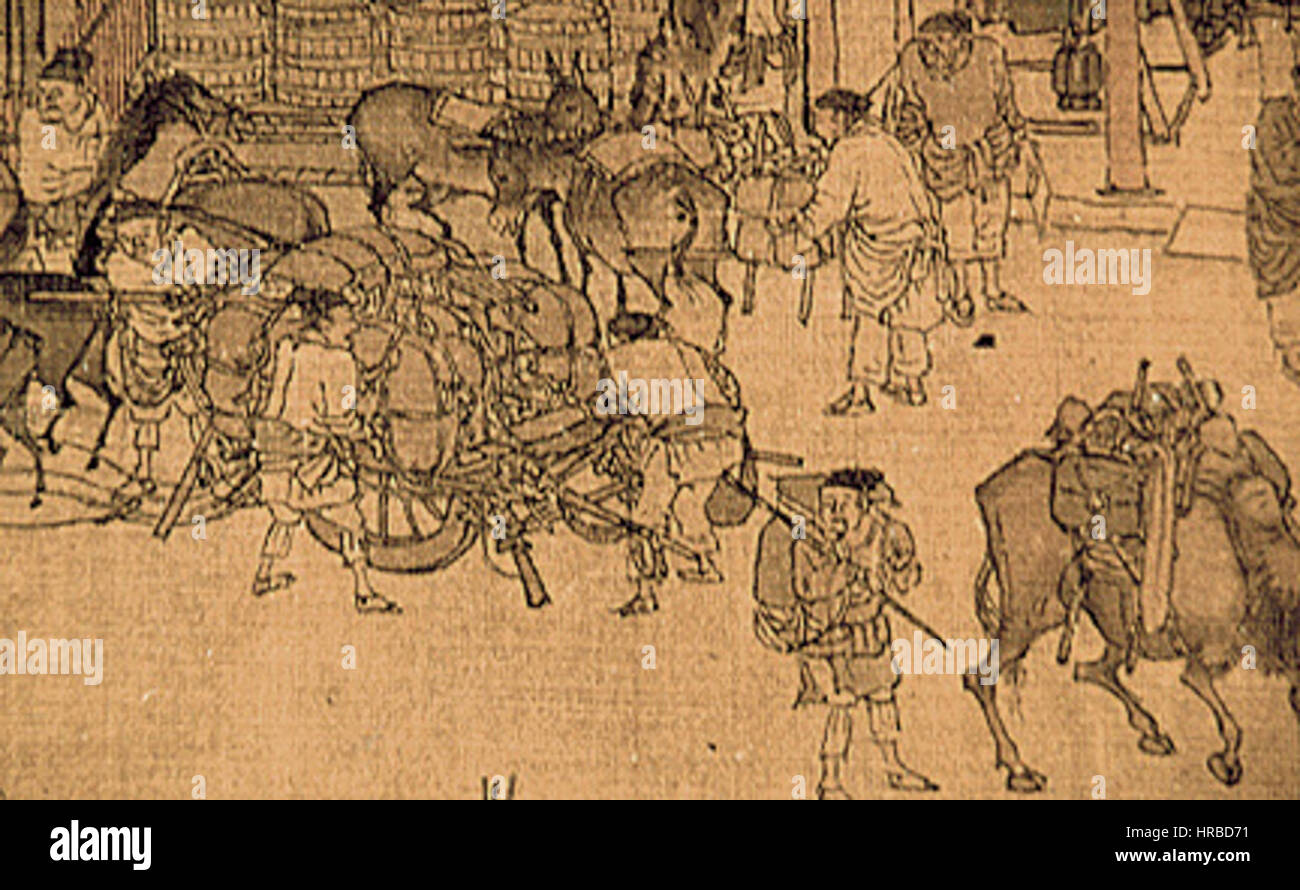 The history of the qingming festival hi-res stock photography and ...