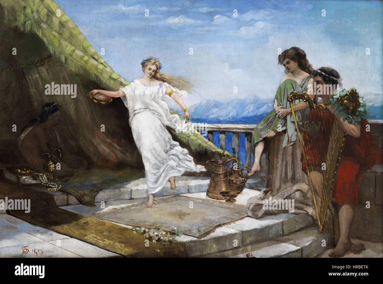 Simeon solomon drawing hi-res stock photography and images - Alamy