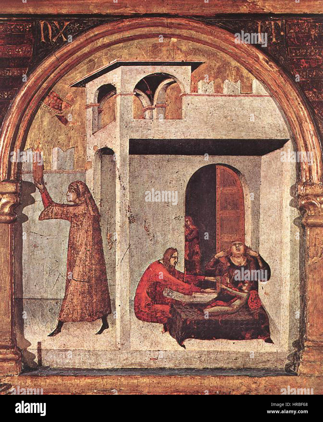 Simone Martini - Altar of St Louis of Toulouse (detail) - WGA21403 ...