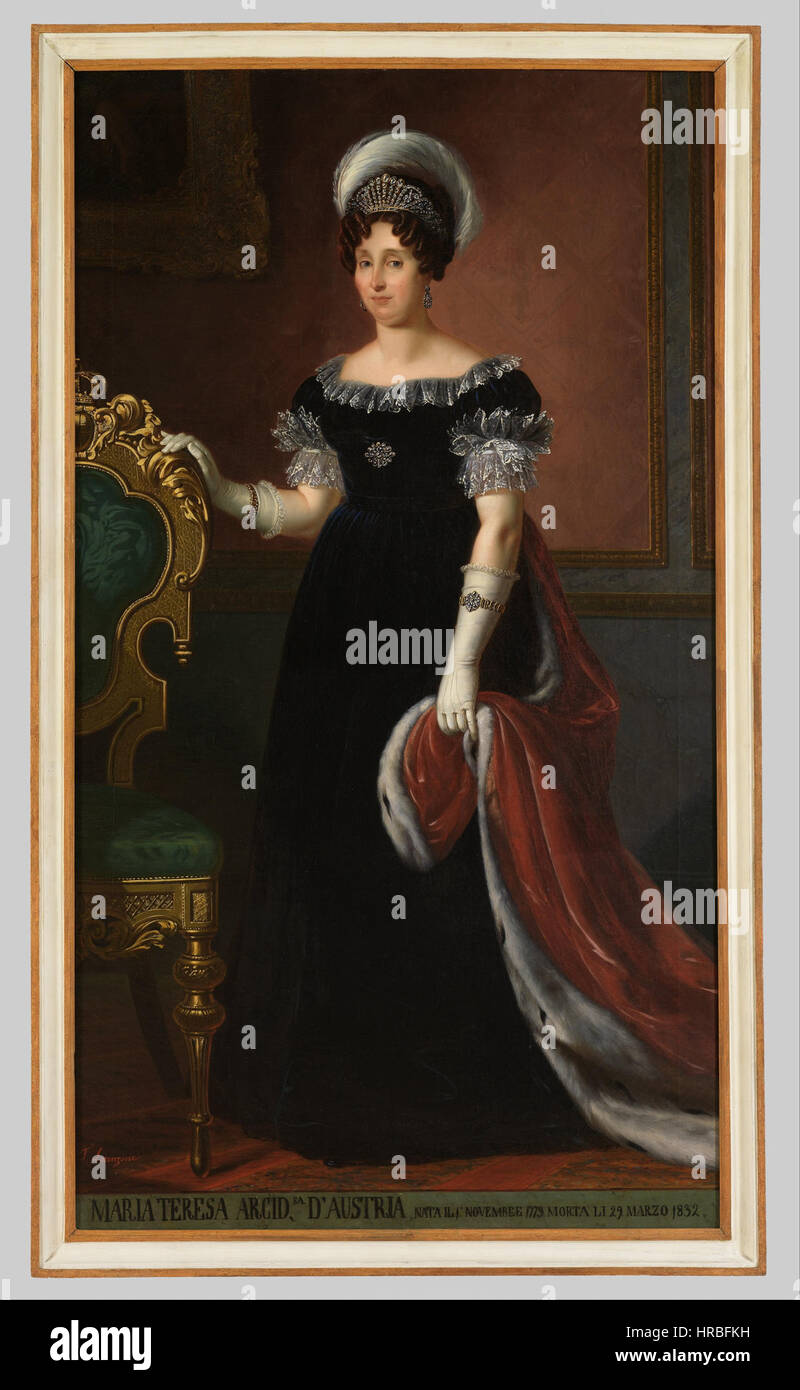 Ritratto di Maria Teresa - Google Art Project Stock Photo - Alamy