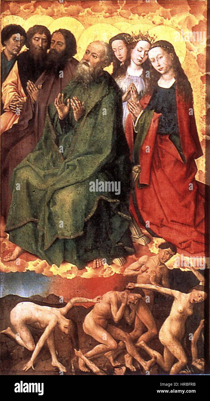 Rogier van der Weyden - The Last Judgment (detail) - WGA25645 Stock Photo - Alamy