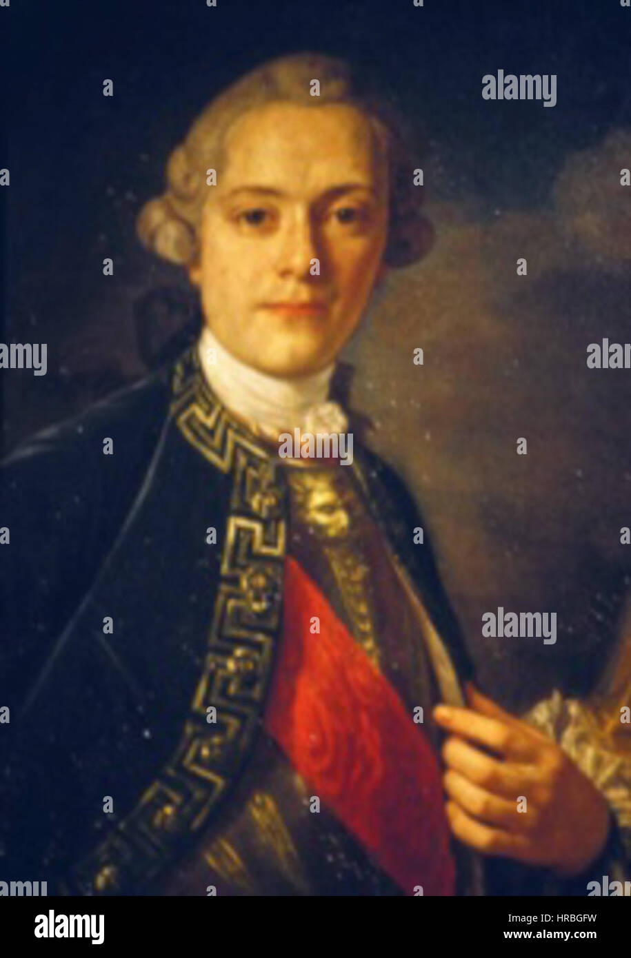 Ritratto di Vincenzo di Sangro Stock Photo - Alamy