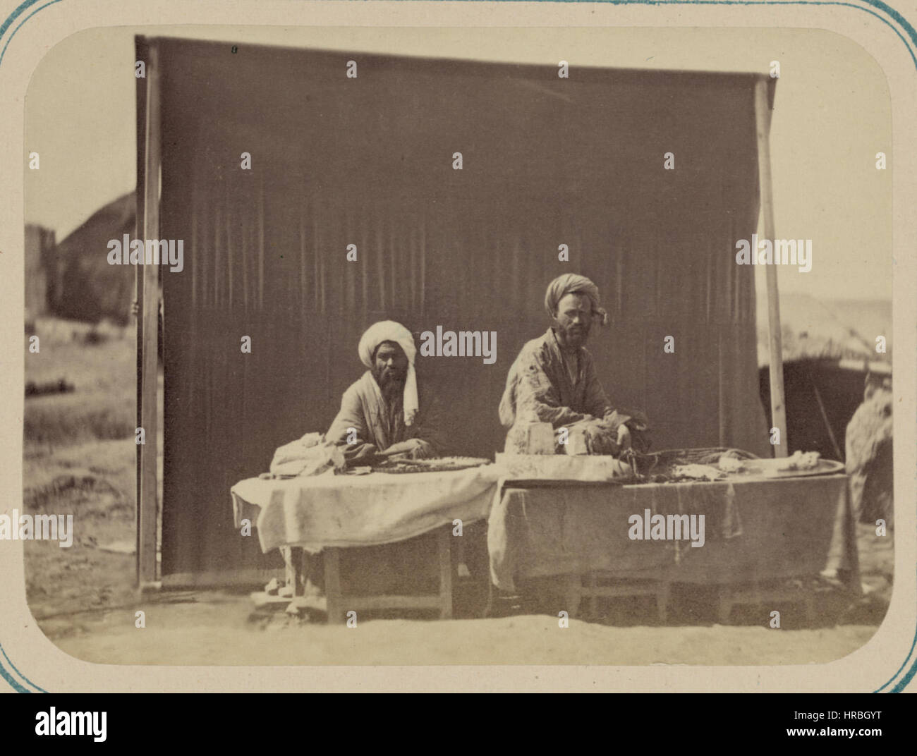 Scenes at the Samarkand Square, or the Registan, and Its Market Types ...