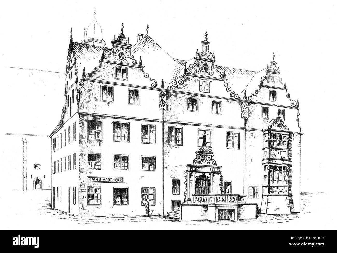 Rathaus HannMuenden Mithoff Stock Photo - Alamy