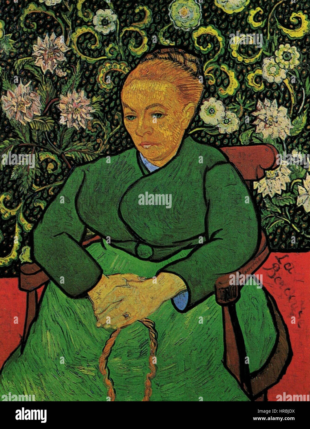 La Berceuse Augustine Roulin Otterlo Stock Photo - Alamy