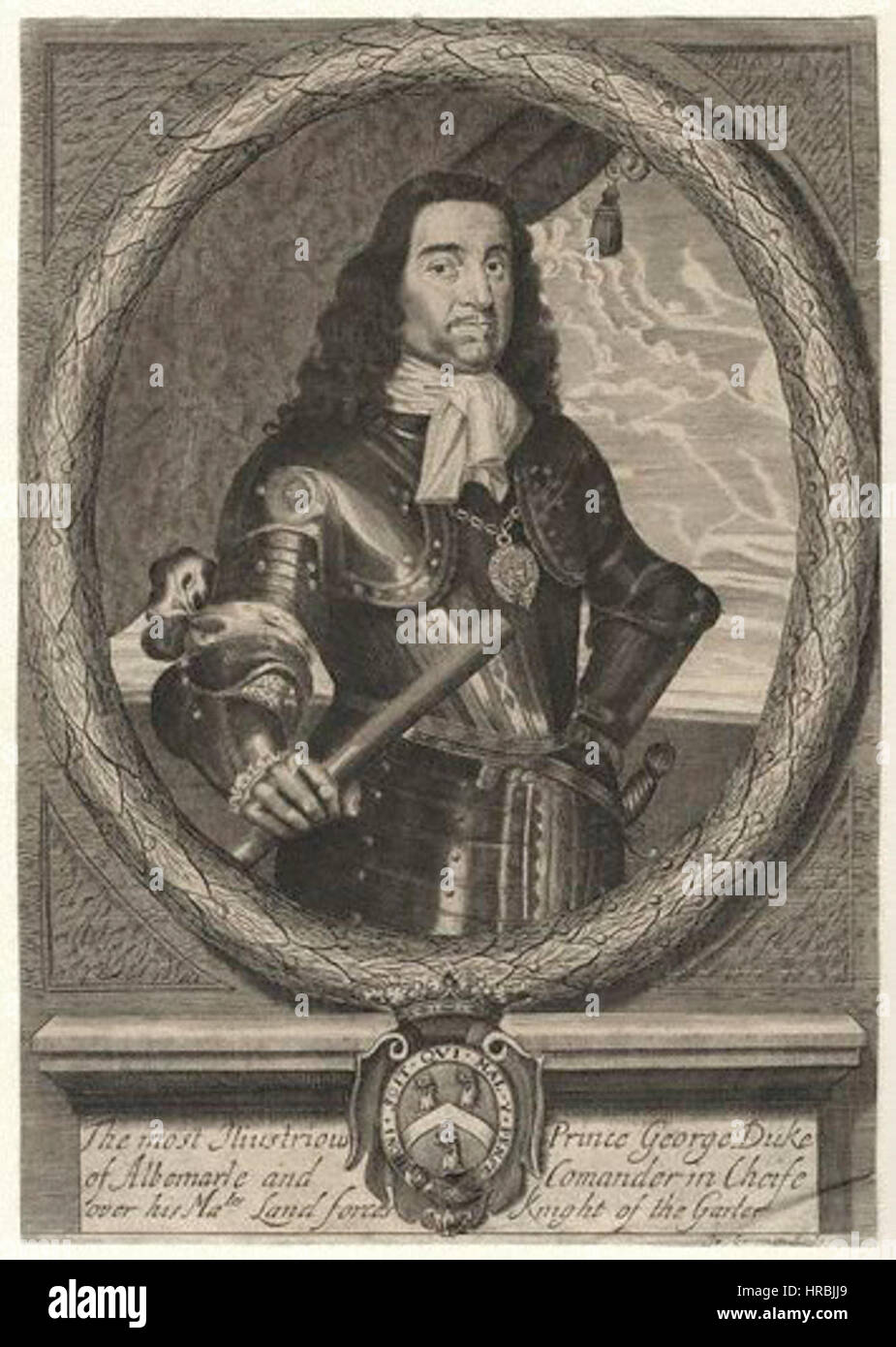 Sir George Monck Stock Photo - Alamy