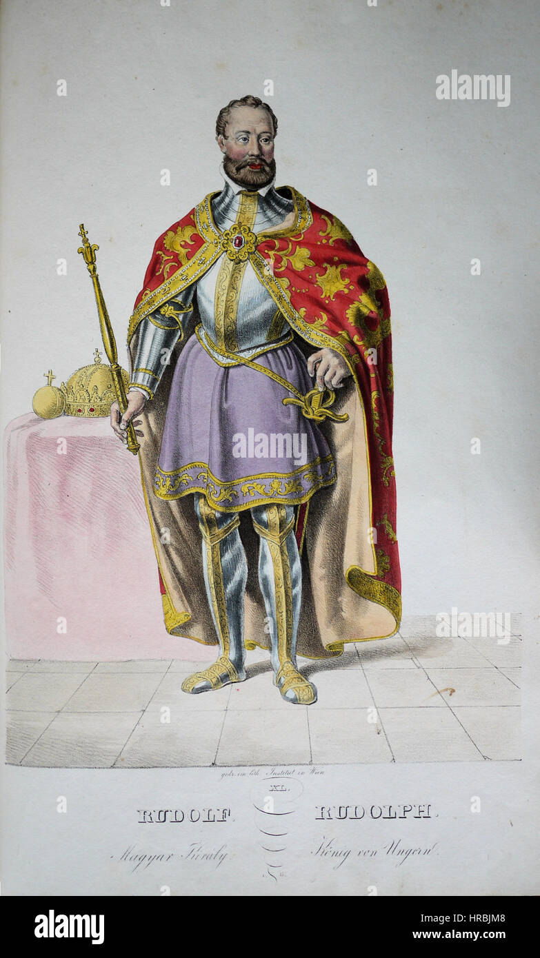 Rudolf II Litho Stock Photo - Alamy