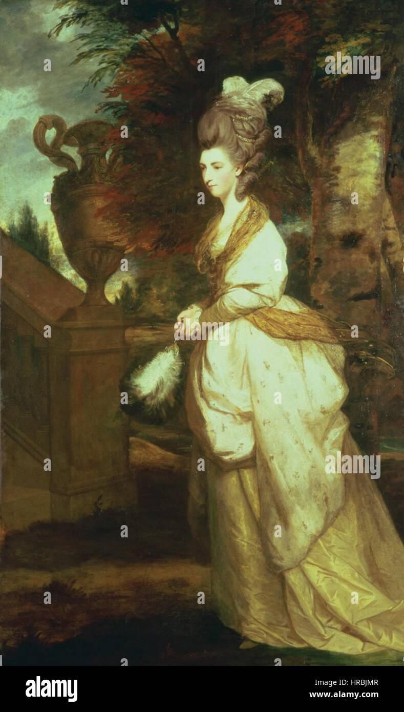 Reynolds - Isabella, Lady Seymour-Ingram Stock Photo - Alamy