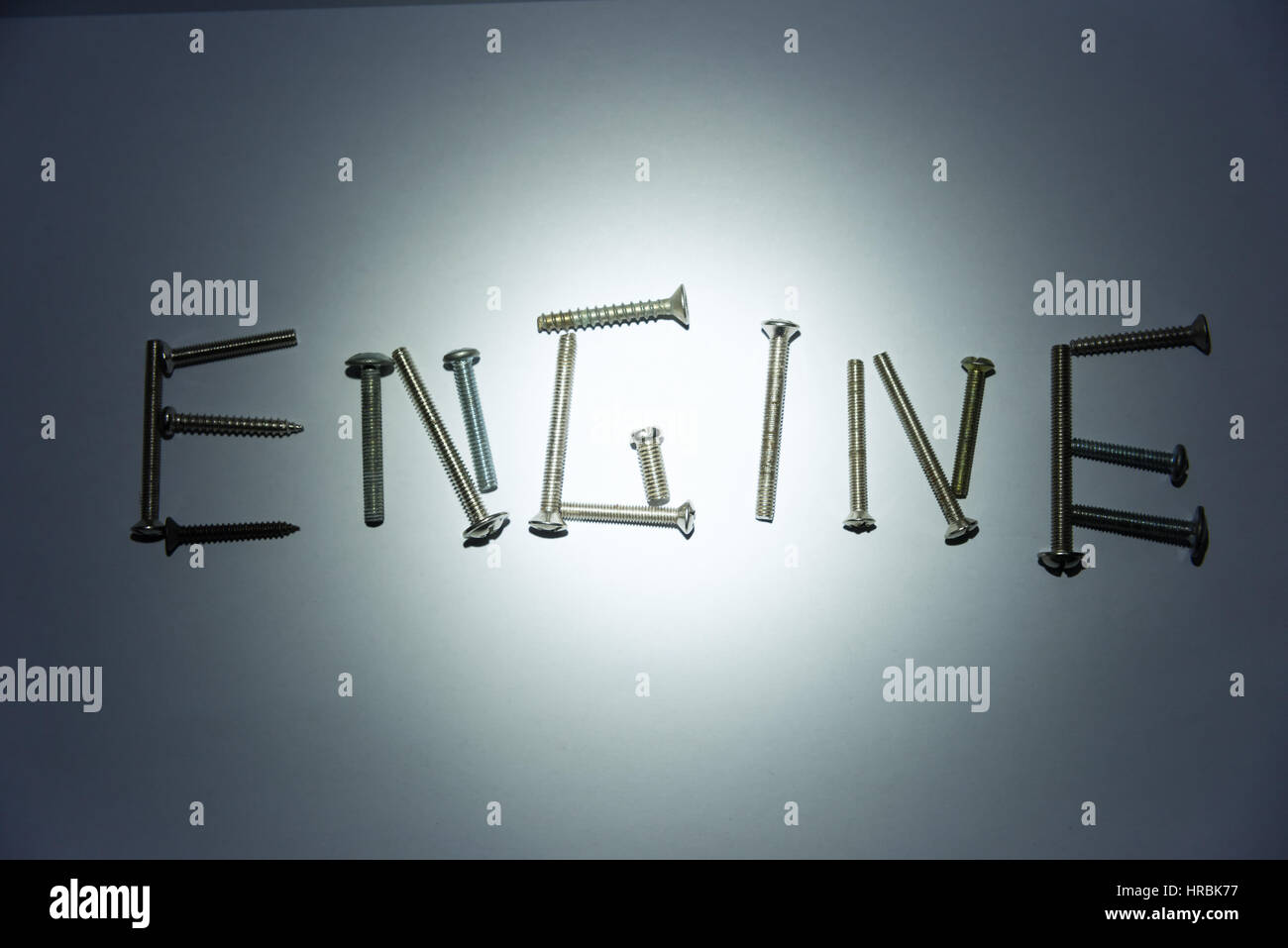 Mechanical word made from hi-res stock photography and images - Alamy