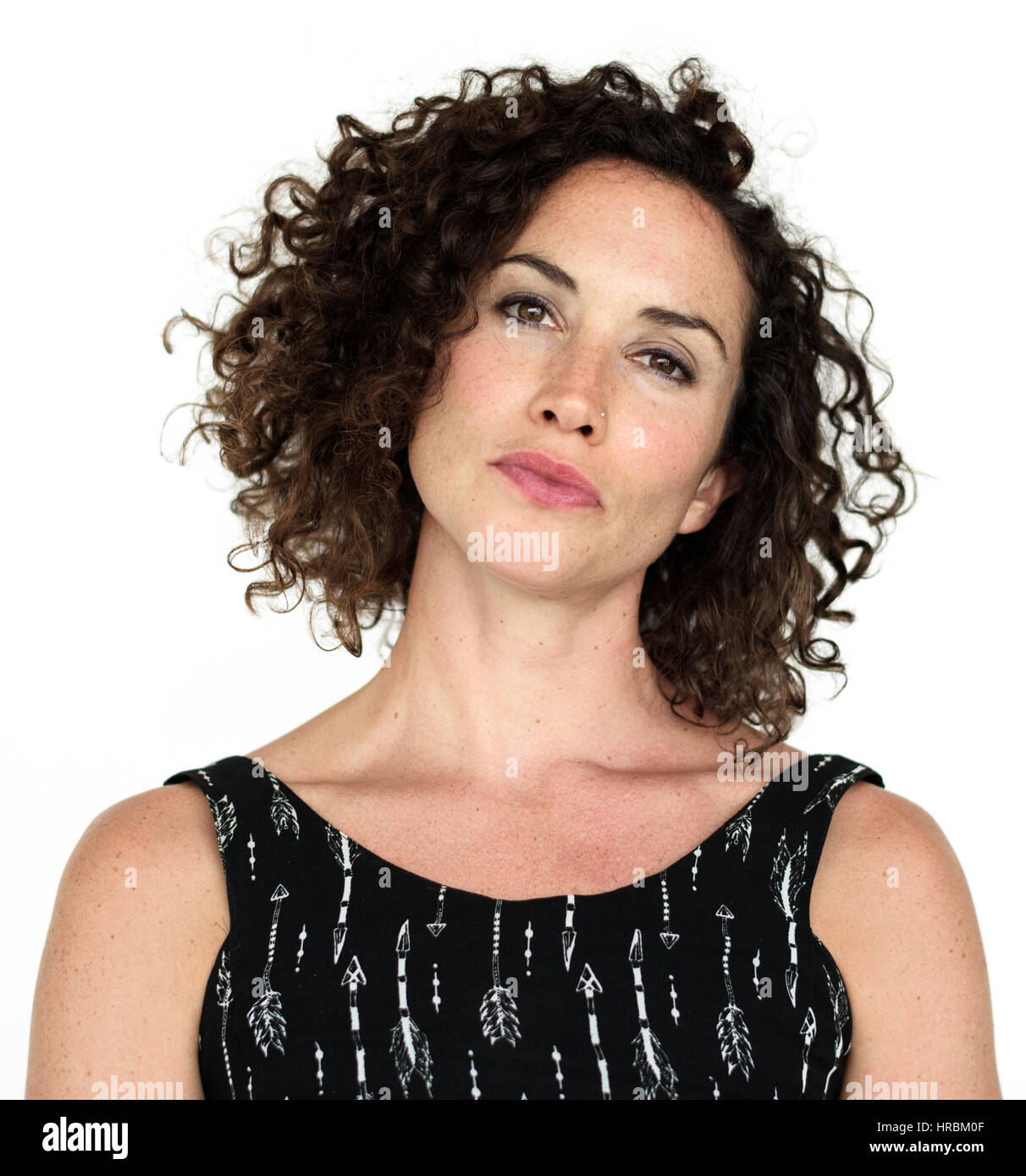 Women Studio Portrait Female Casual Stock Photo - Alamy