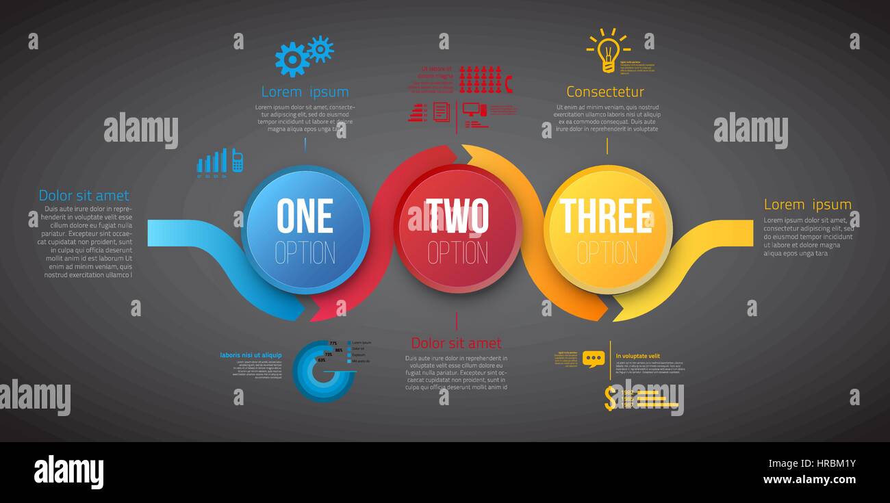 3 step infographics hi-res stock photography and images - Alamy