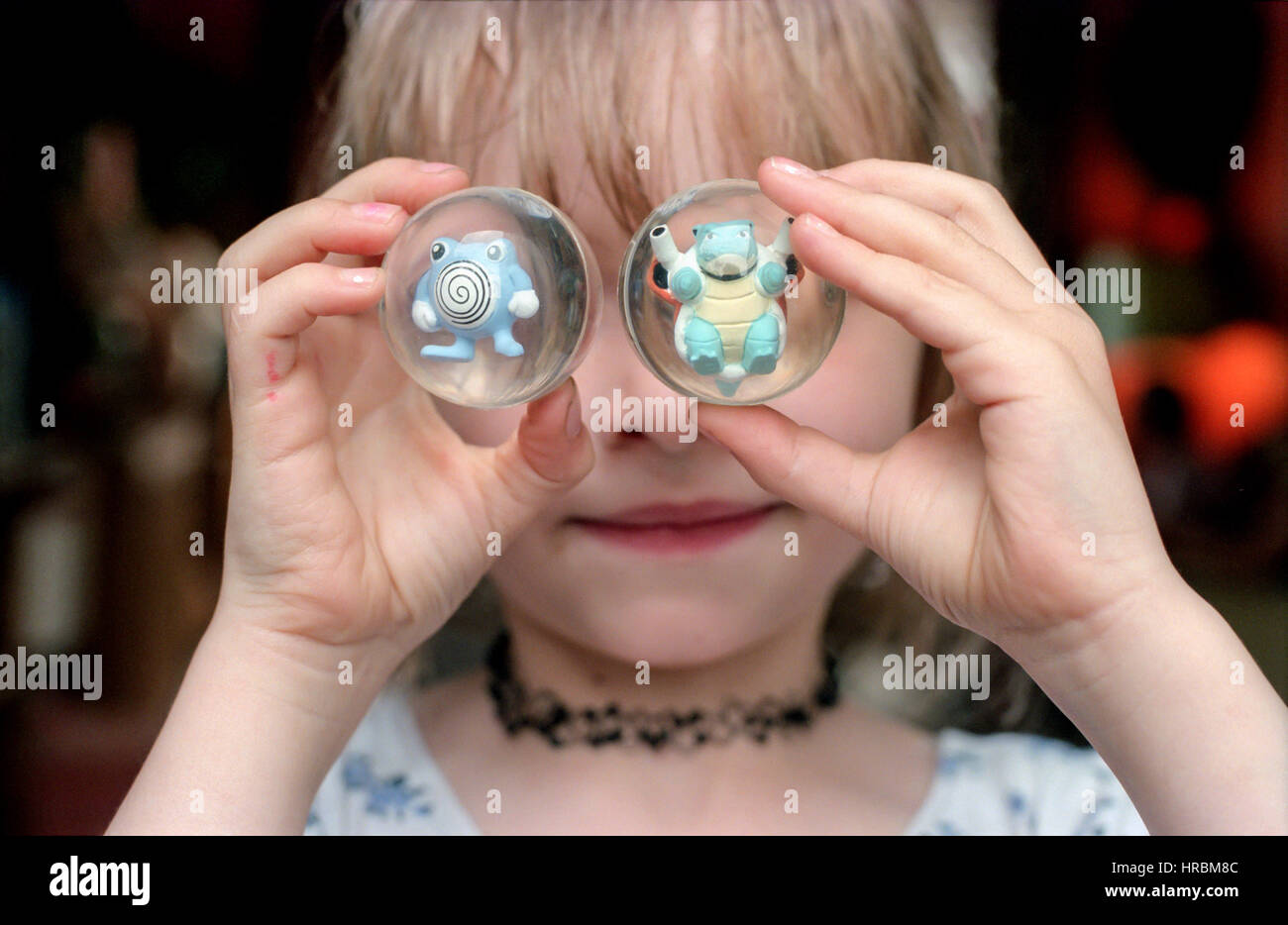 The first-ever Pokemon toys in the UK Stock Photo - Alamy