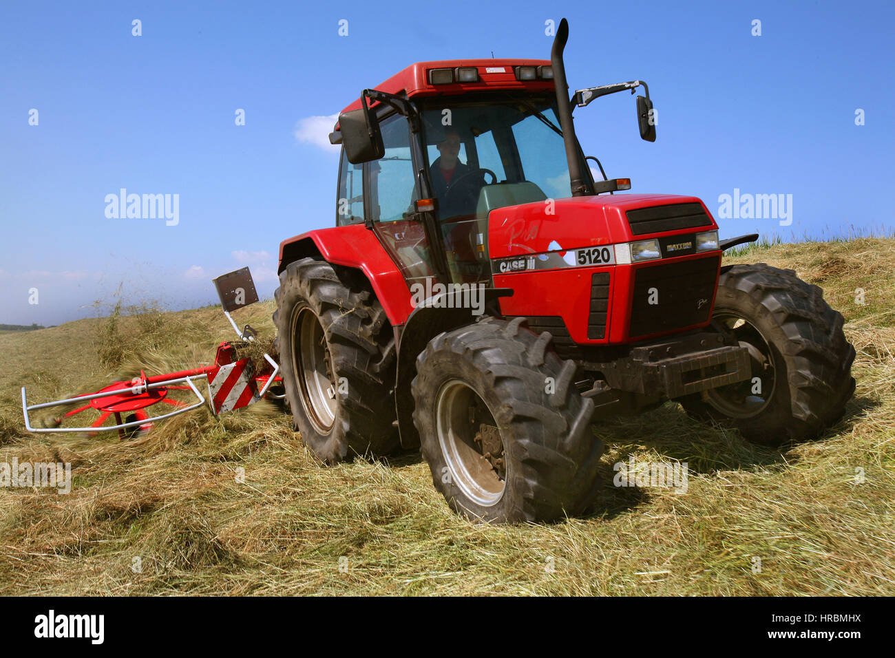 grass (hay) is cut and conserved under plastic Stock Photo - Alamy