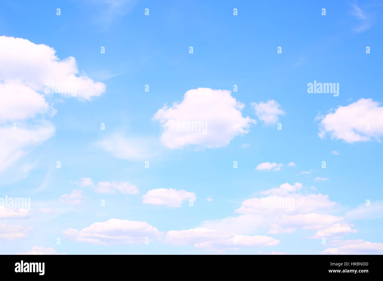 Only blue sky with clouds, may be used as background Stock Photo - Alamy