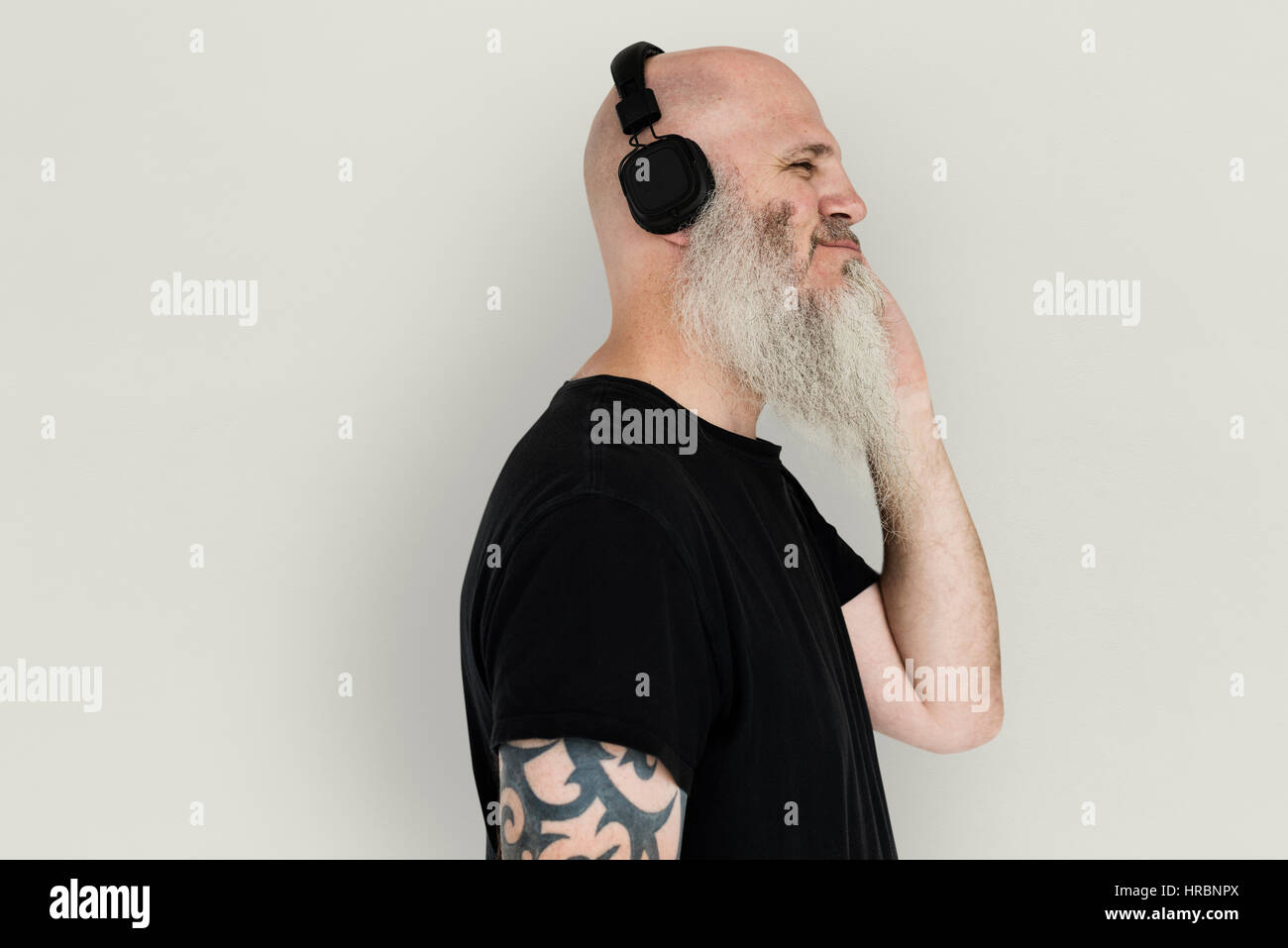 Studio People Shoot Portrait Isolated Stock Photo - Alamy